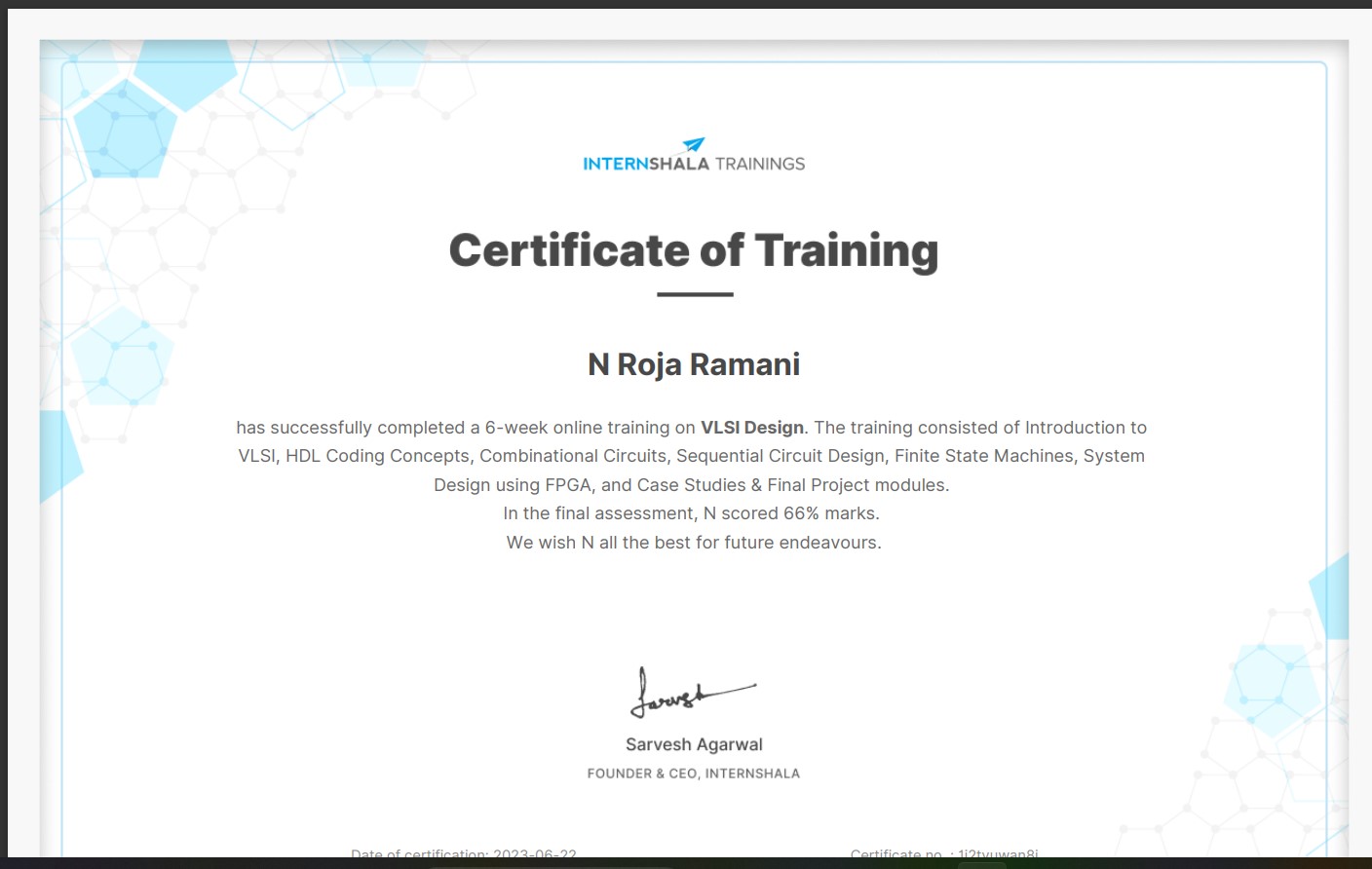 RojaRamani portfolio